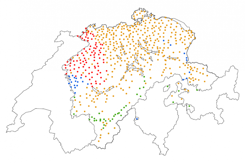dialektkarten.ch – Interactive dialect maps for German-speaking ...